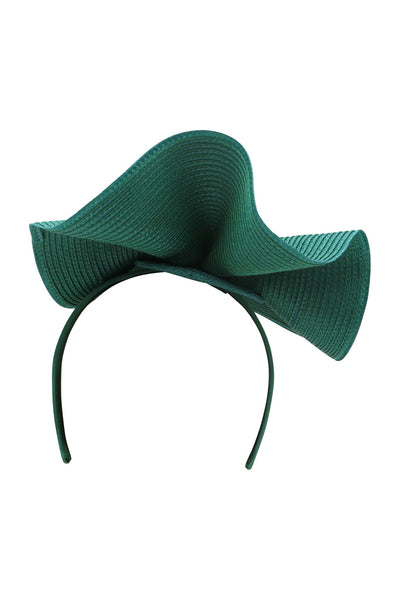 Morgan & Taylor Zaria Wave Plate Headpiece in Jade – Get Racy